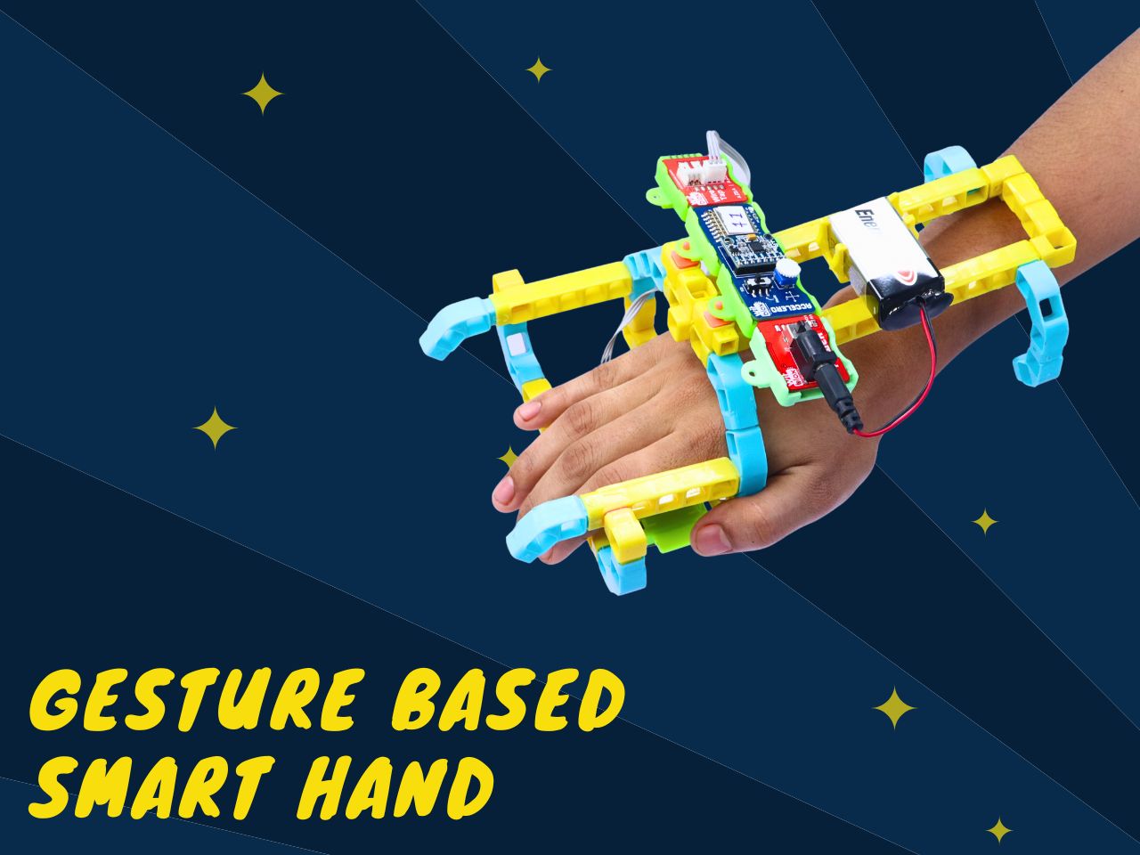 Smart Hand using Accelero – WitBlox