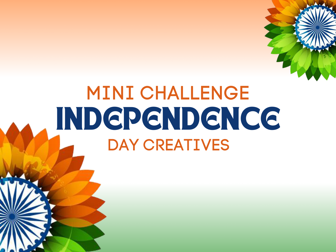 Mini Challenge - Independence Day Creatives – WitBlox