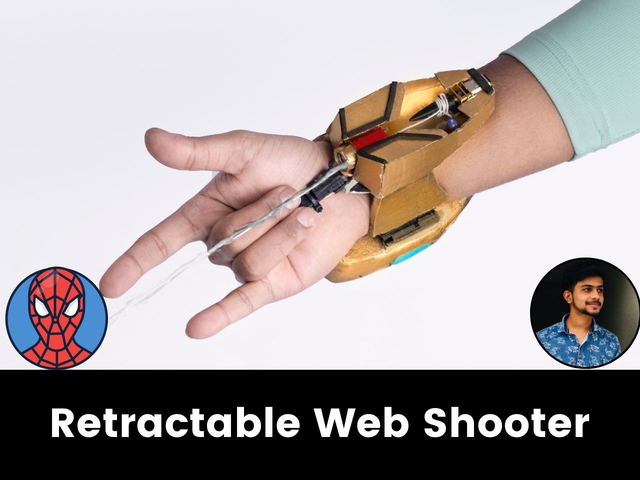 Spiderman Retractable Web Shooter – WitBlox
