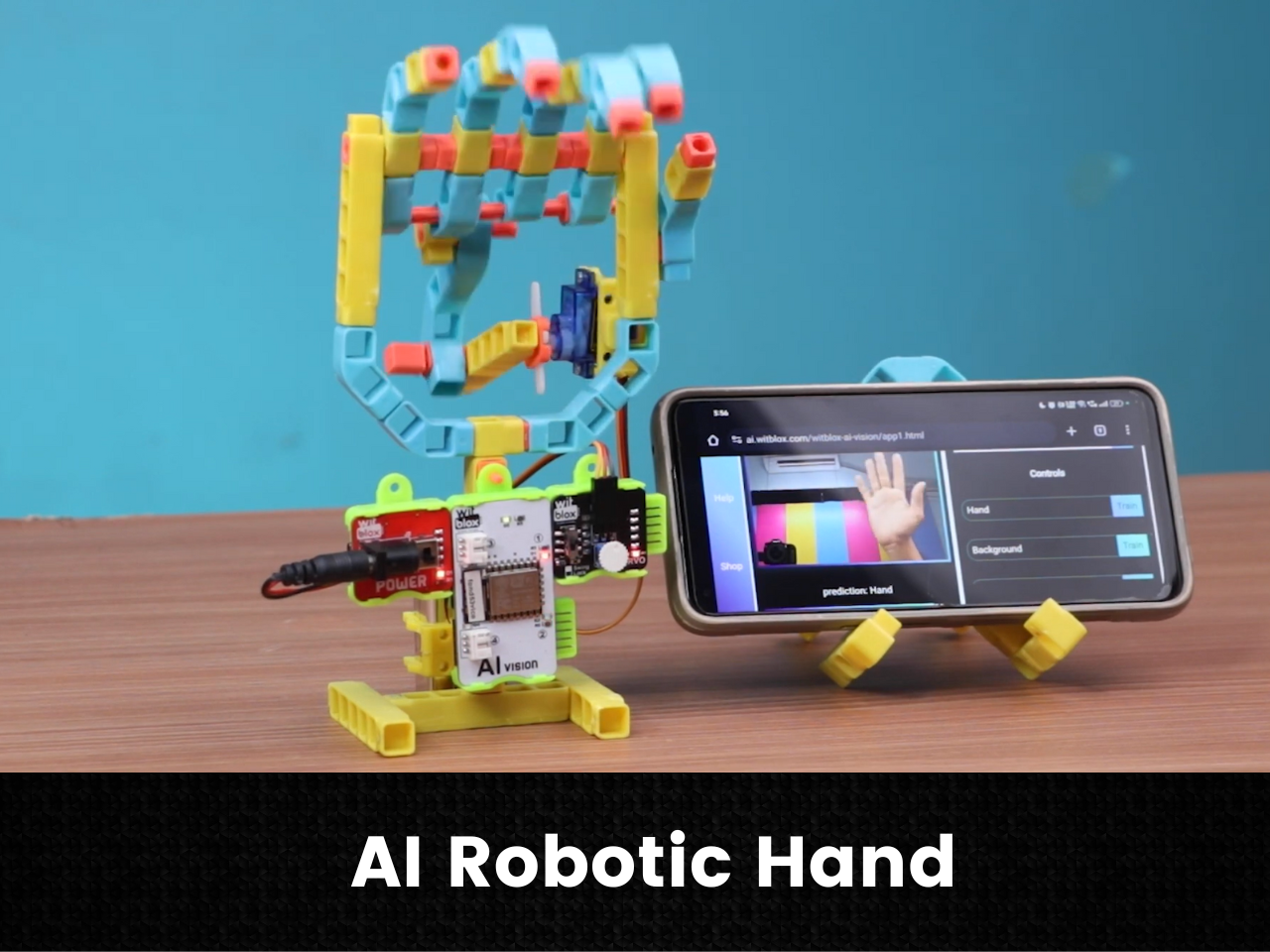 AI Robotic Hand – WitBlox