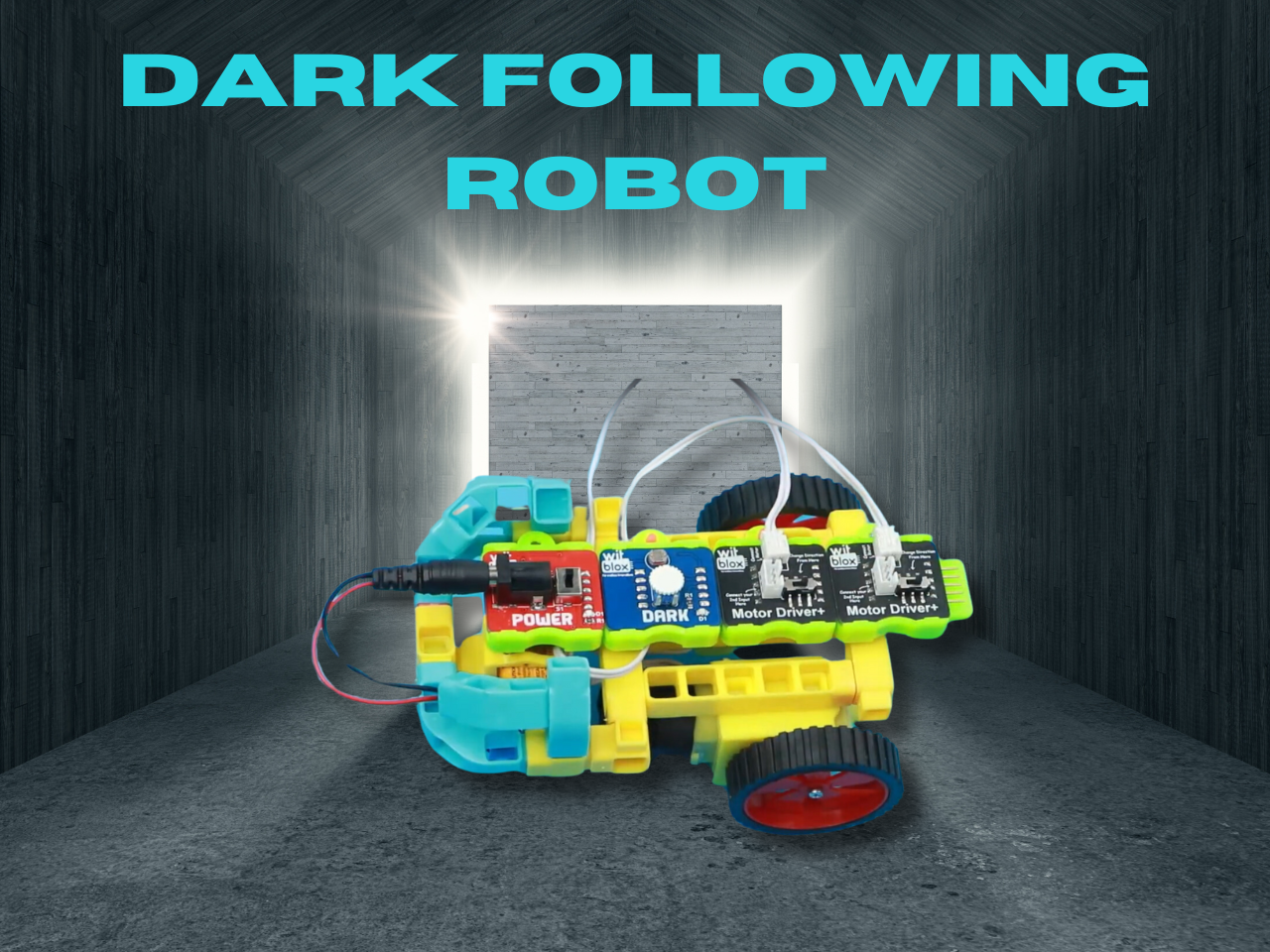 Darkness Following Robot – WitBlox