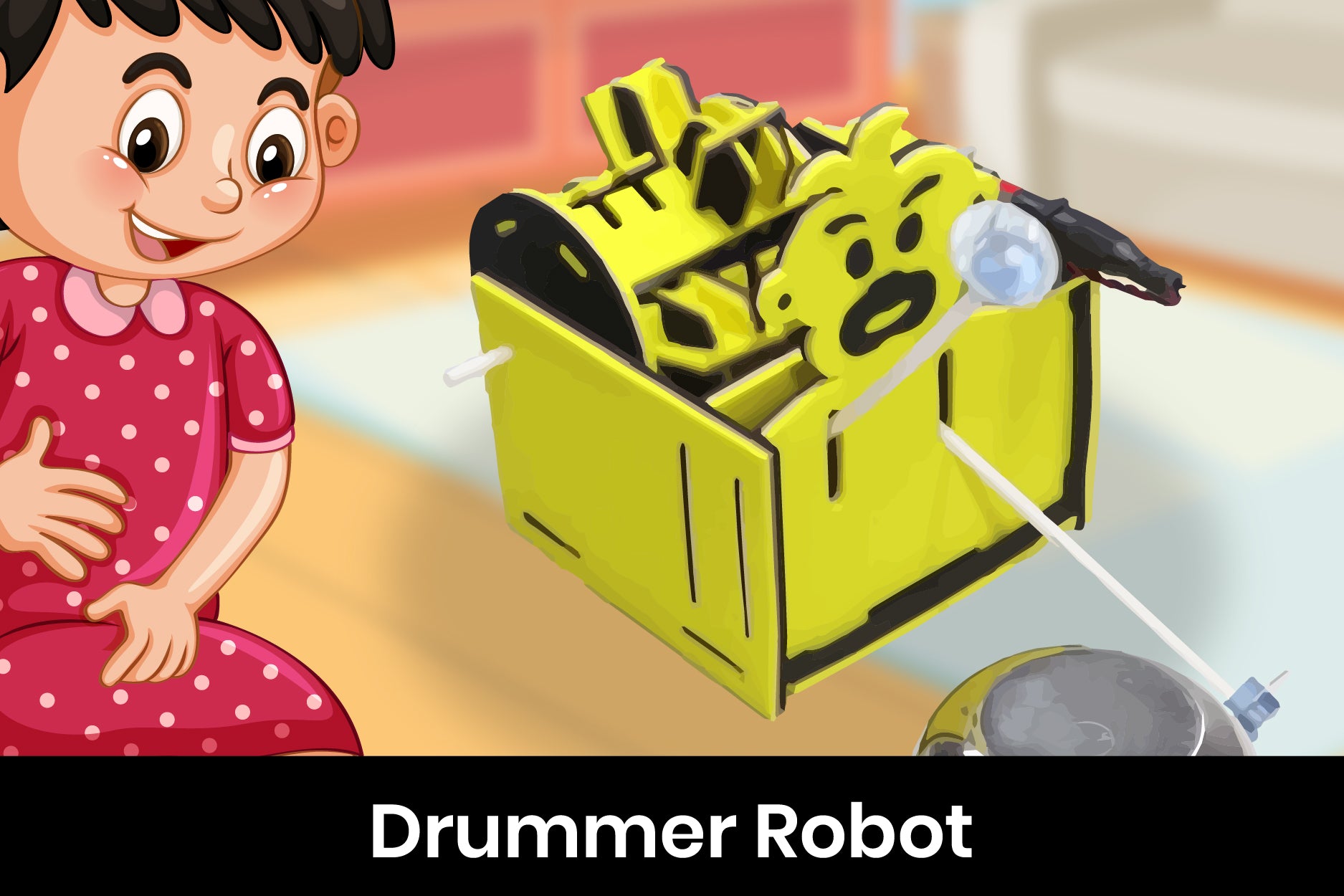 Drummer Robot – WitBlox