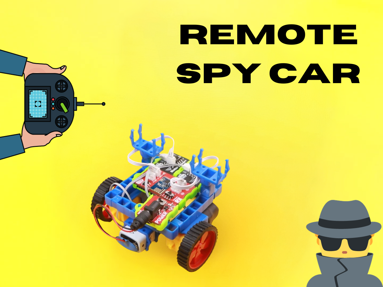 Remote Spy Car – WitBlox
