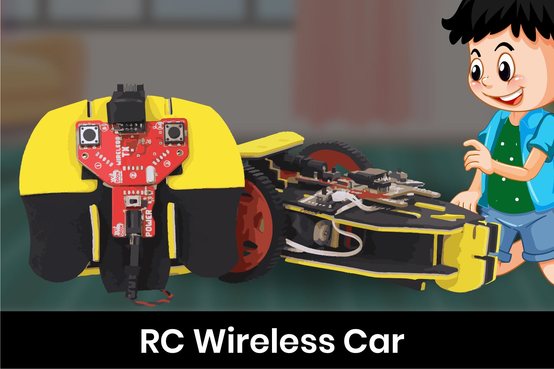 Wireless RC Car – WitBlox