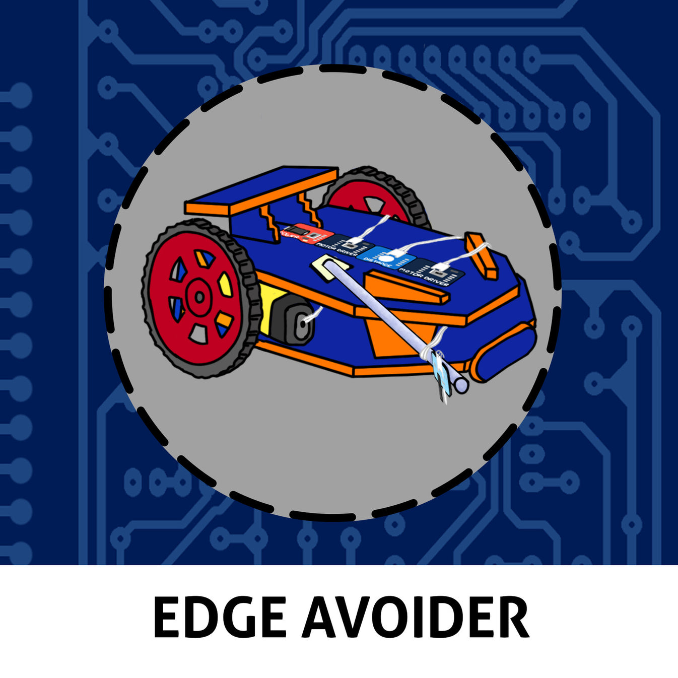 Edge Avoiding Robot(Project Sheet & Accessories) – WitBlox