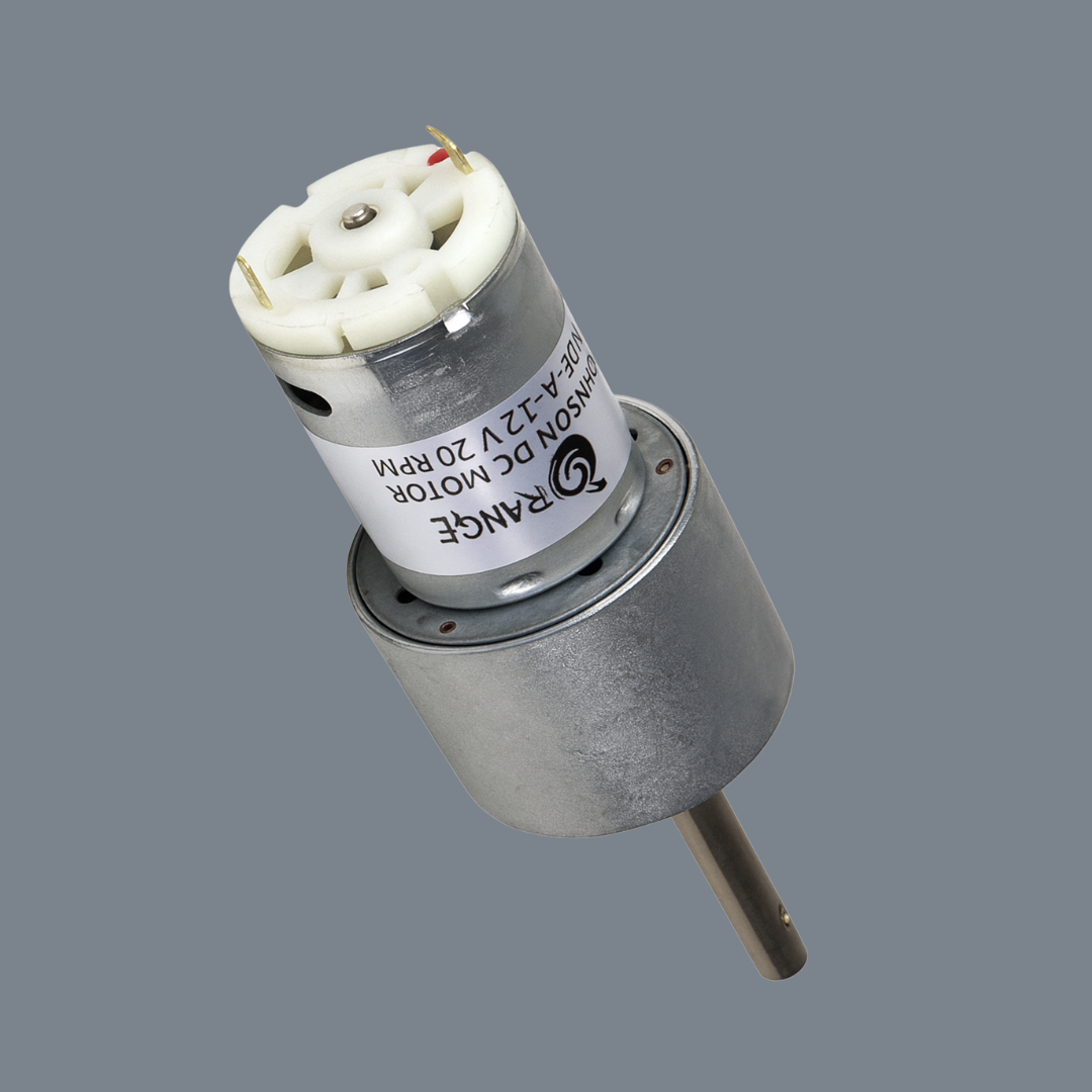 12V 20 RPM Geared DC Motor – WitBlox