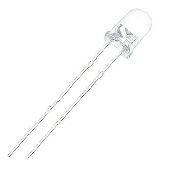 5 mm White LED (pack of 5) – WitBlox