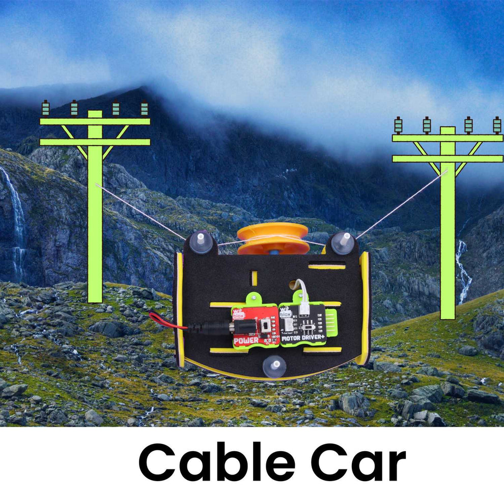 Cable Car (Project Sheet & Accessories Set) – WitBlox