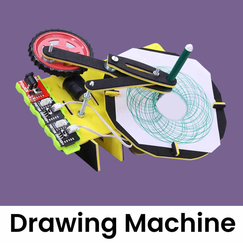 Drawing Machine (Project Sheet & Accessories Set) – WitBlox