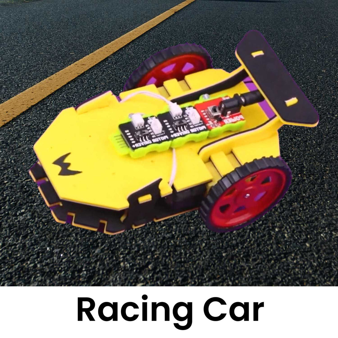 Racing Car(Project Sheet & Accessories) – WitBlox